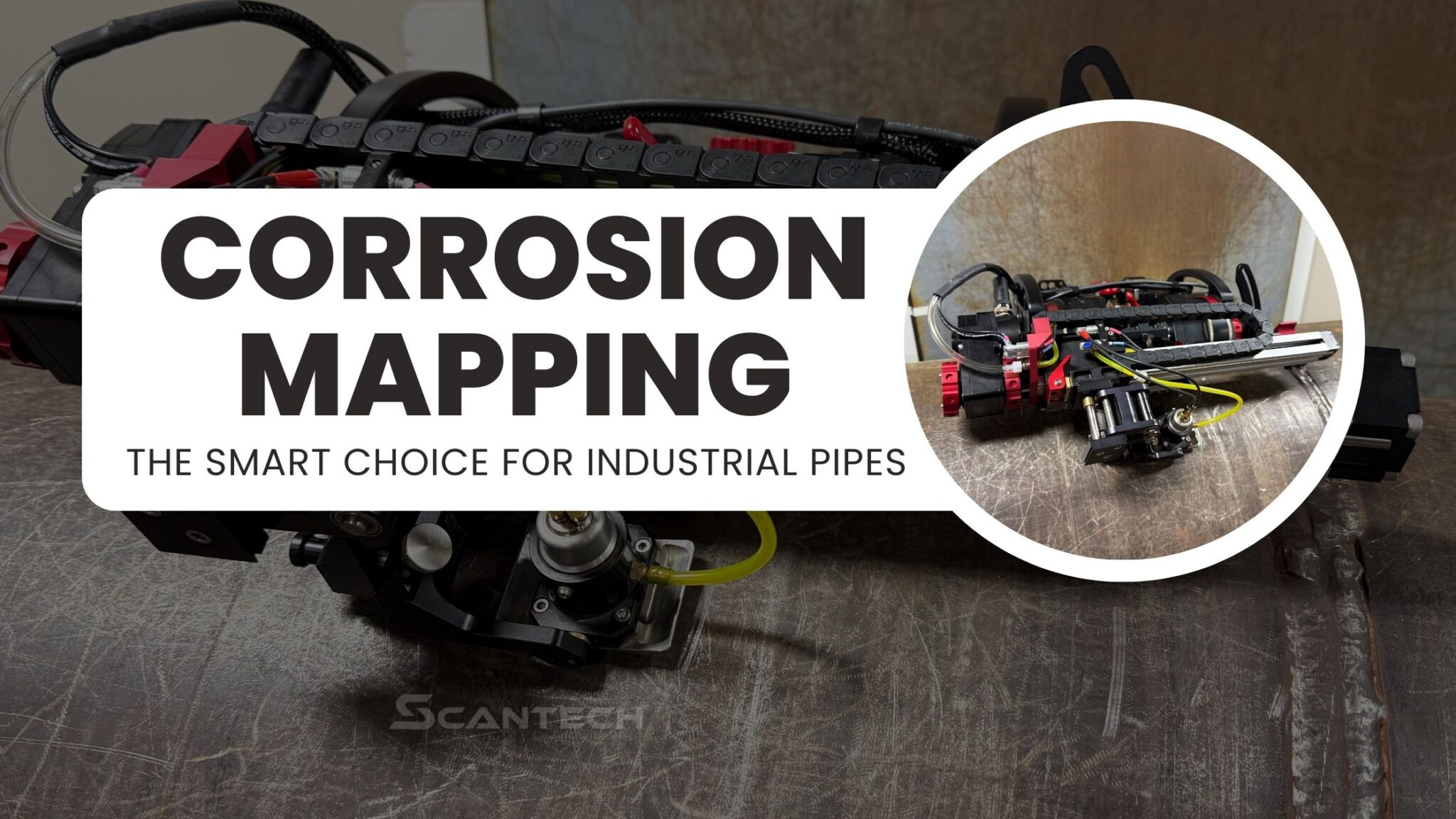 Corrosion Mapping with C-Scan for Industrial Pipes | ScanTech